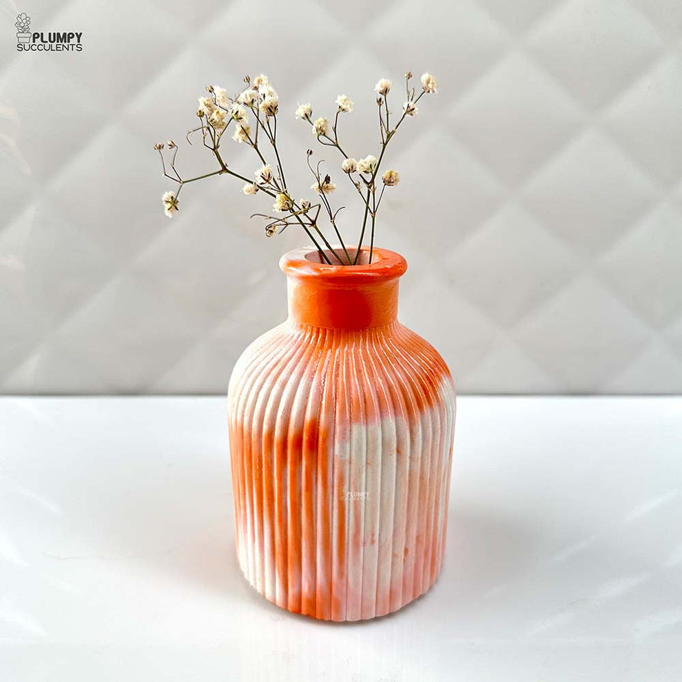 Flower Vase- Marbly – Plumpy Succulents